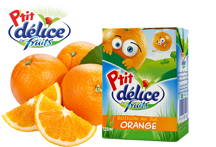 P’tit délice orange 125ml – Delice Holding