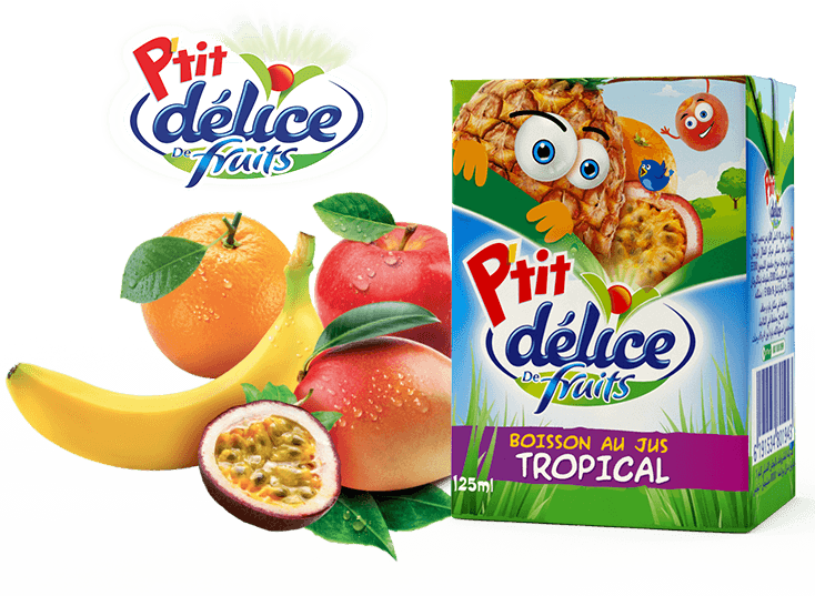 P’tit délice tropical 125ml – Delice Holding